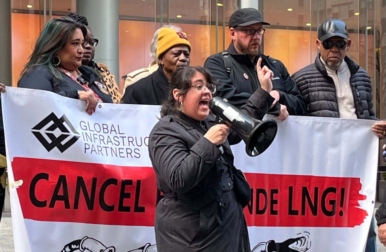 LNG demand letter, samples of wetlands delivered to GIP headquarters